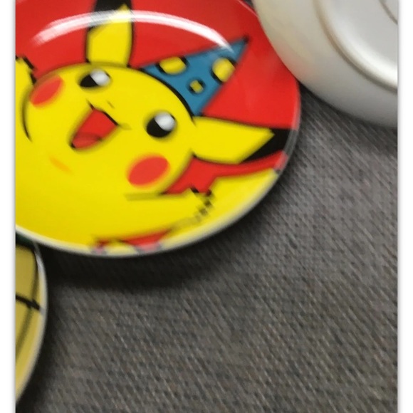 Pokemon | Dining | New In Box Pokmon Plates Rare Pikachu Collectors 20 ...